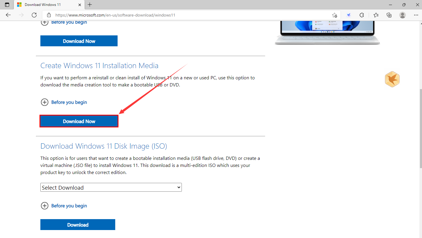 Windows11 installation media production - VENOEN