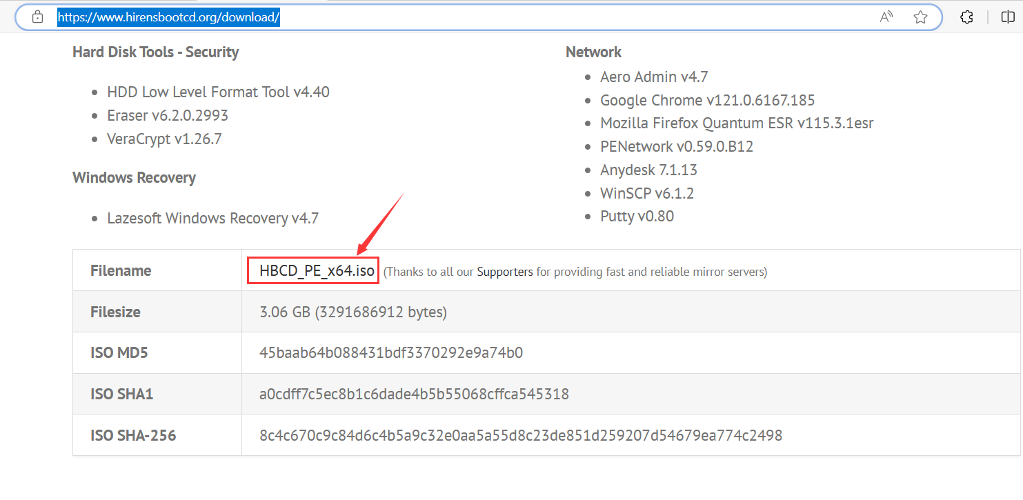 HBCD_PE_x64 maintenance tool production and usage - VENOEN