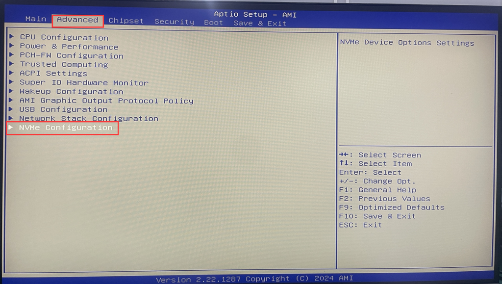 【M9】Steps to query the hard disk in BIOS - VENOEN